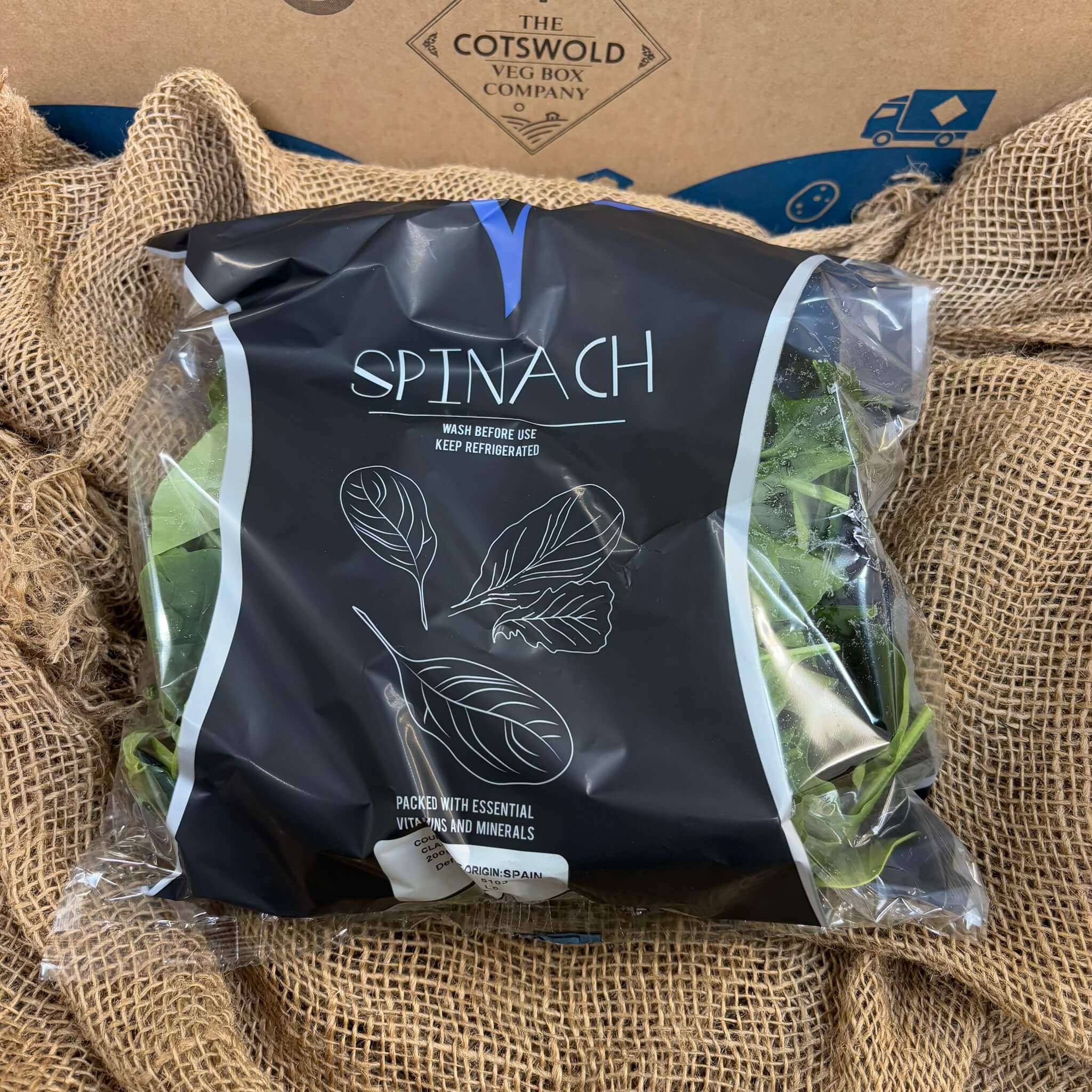 Baby Spinach – The Cotswold Veg Box Company